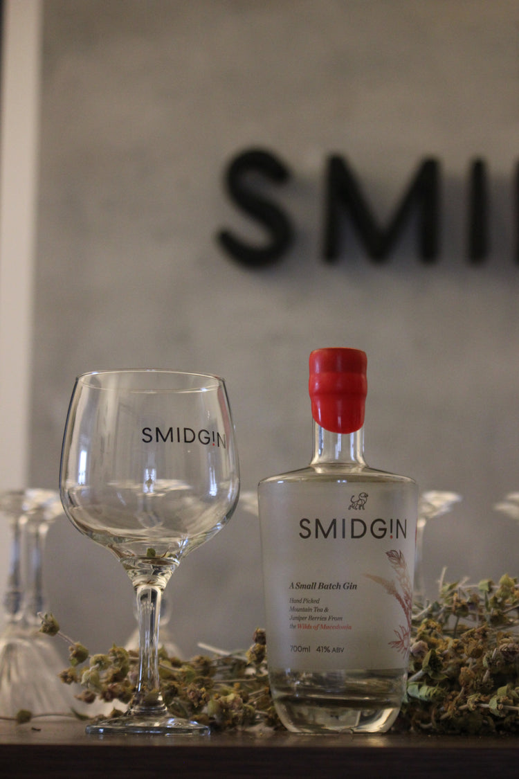 SMIDGIN Classic London Dry Gin и брендирана чаша | Најголема онлајн ...