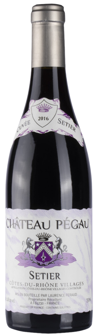 DOMAINE DU PEGAU Cottes Du Rhone Setier crveno vino 0,75 l | Online ...