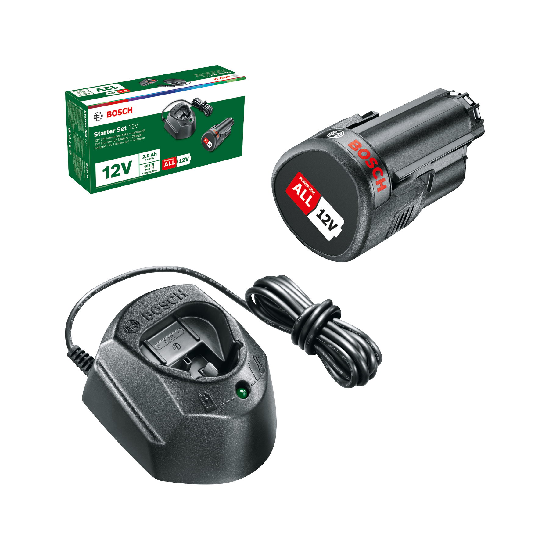 Bosch Akumulator PBA 12V 1,5 Ah + Punjač GAL 1210, 1600A01L3D | Online ...