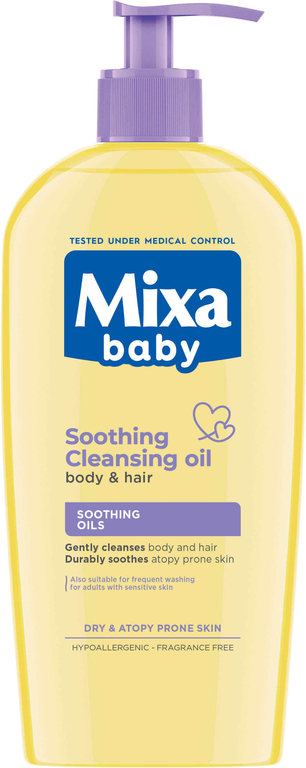 Mixa Baby ulje za kupanje i tuširanje protiv atopije 250 ml | Online ...