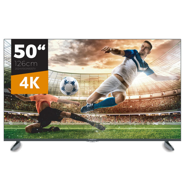 Vision TV LED 50" Ultra HD / Smart TV / Dolby Audio – 2024VISION50STV ...