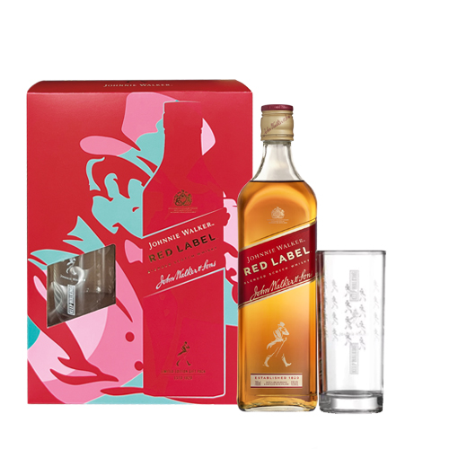 JOHNNIE WALKER Red Label viski 0.7l sa 2 čase | Online prodaja | Ananas