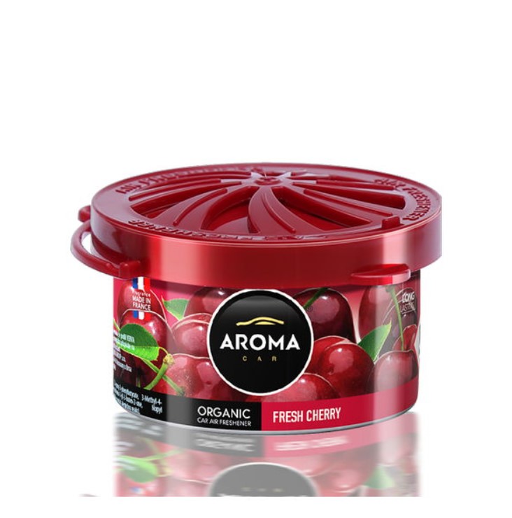 AROMA Organic Miris za auto limenka Cherry 40g | Online prodaja | Ananas