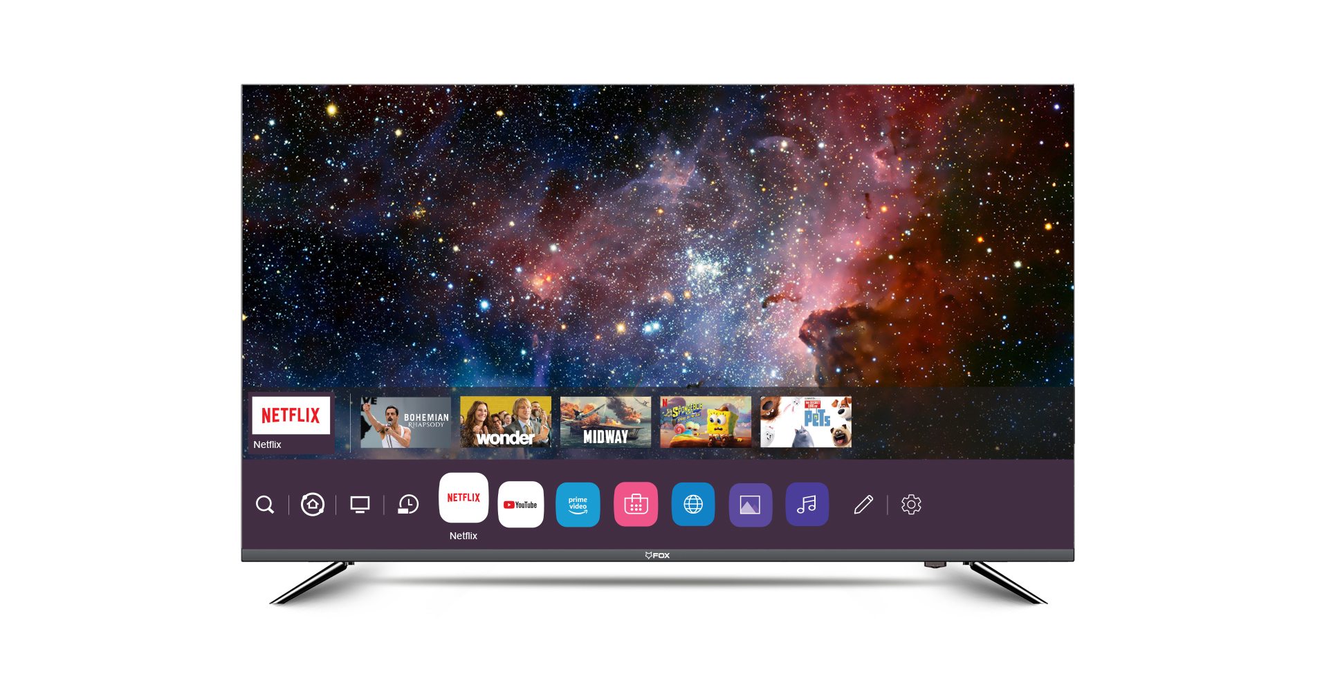 FOX Televizor 65WOS640EU, 65", 4K UHD, Smart TV, Crni | Online prodaja ...