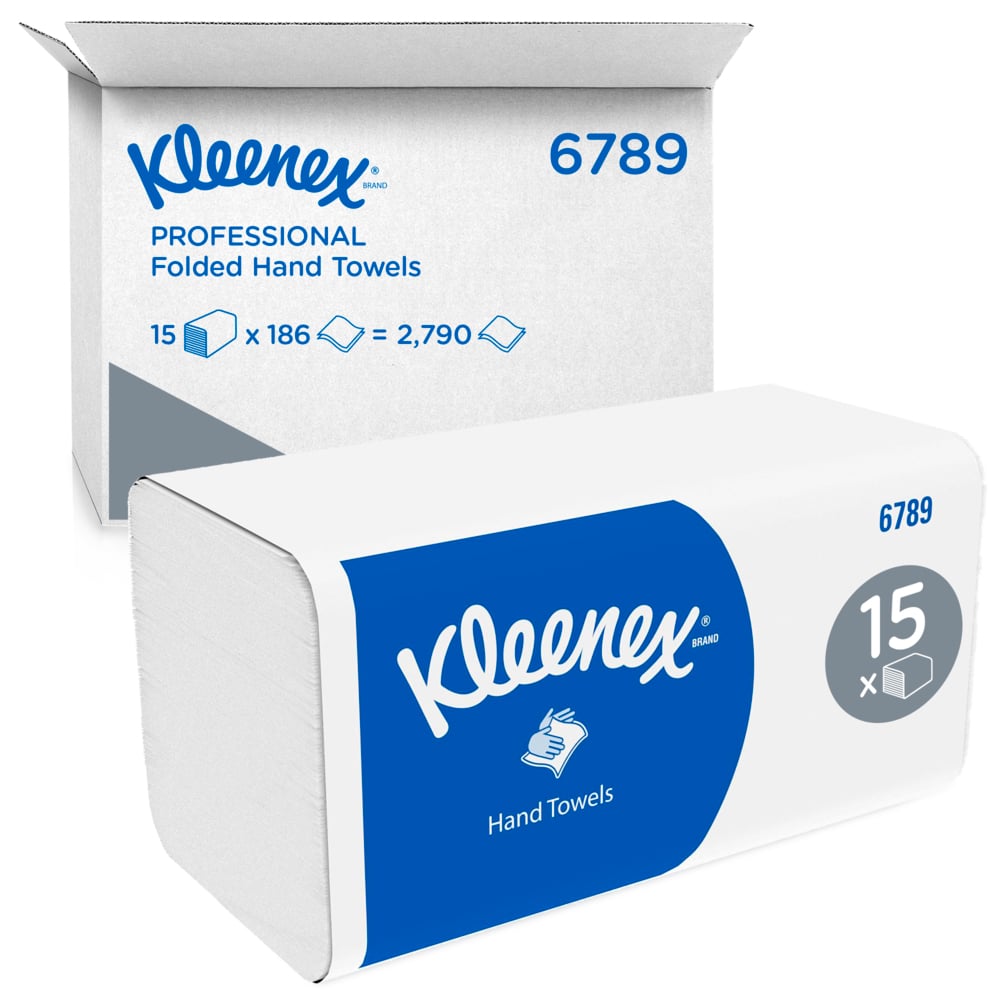 Kimberly Clark Kleenex Ubrusi za ruke, Dvoslojni, 15 komada | Online ...