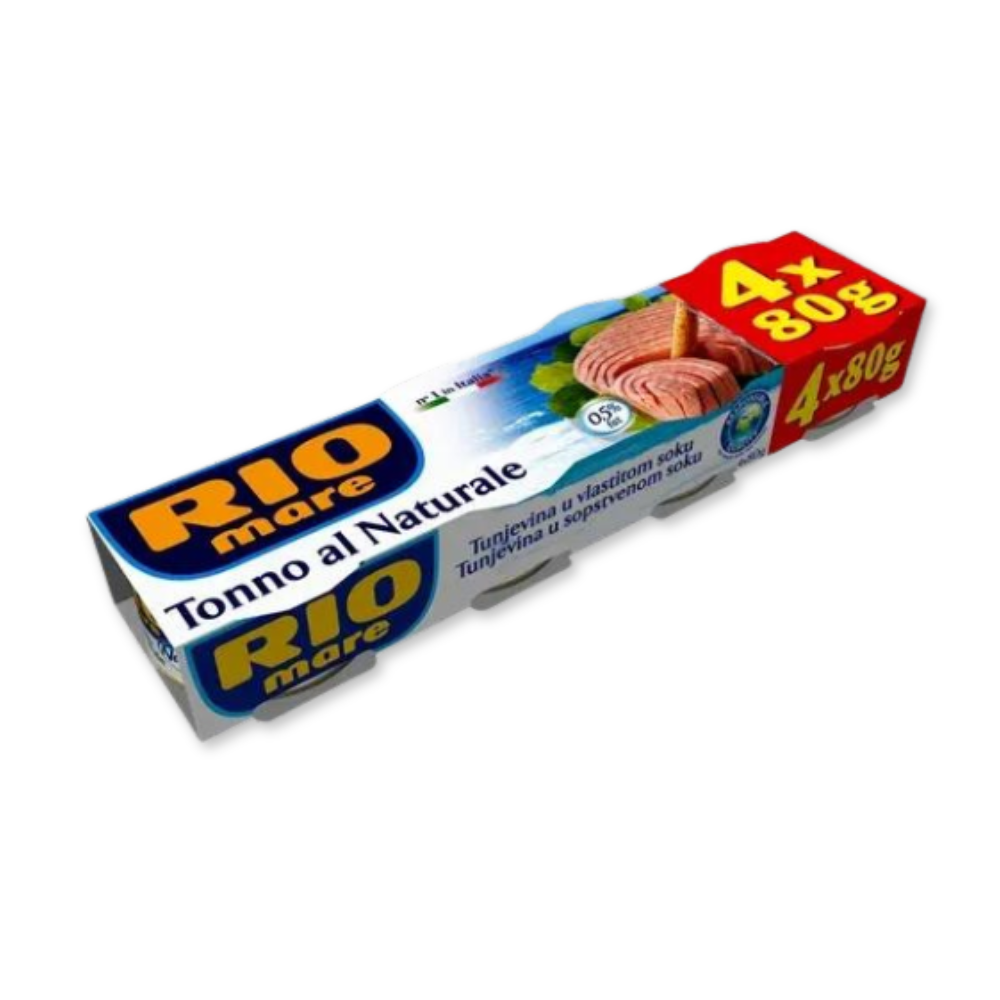 Rio Mare Tunjevina u sopstvenom soku, 4x80g | Online prodaja | Ananas