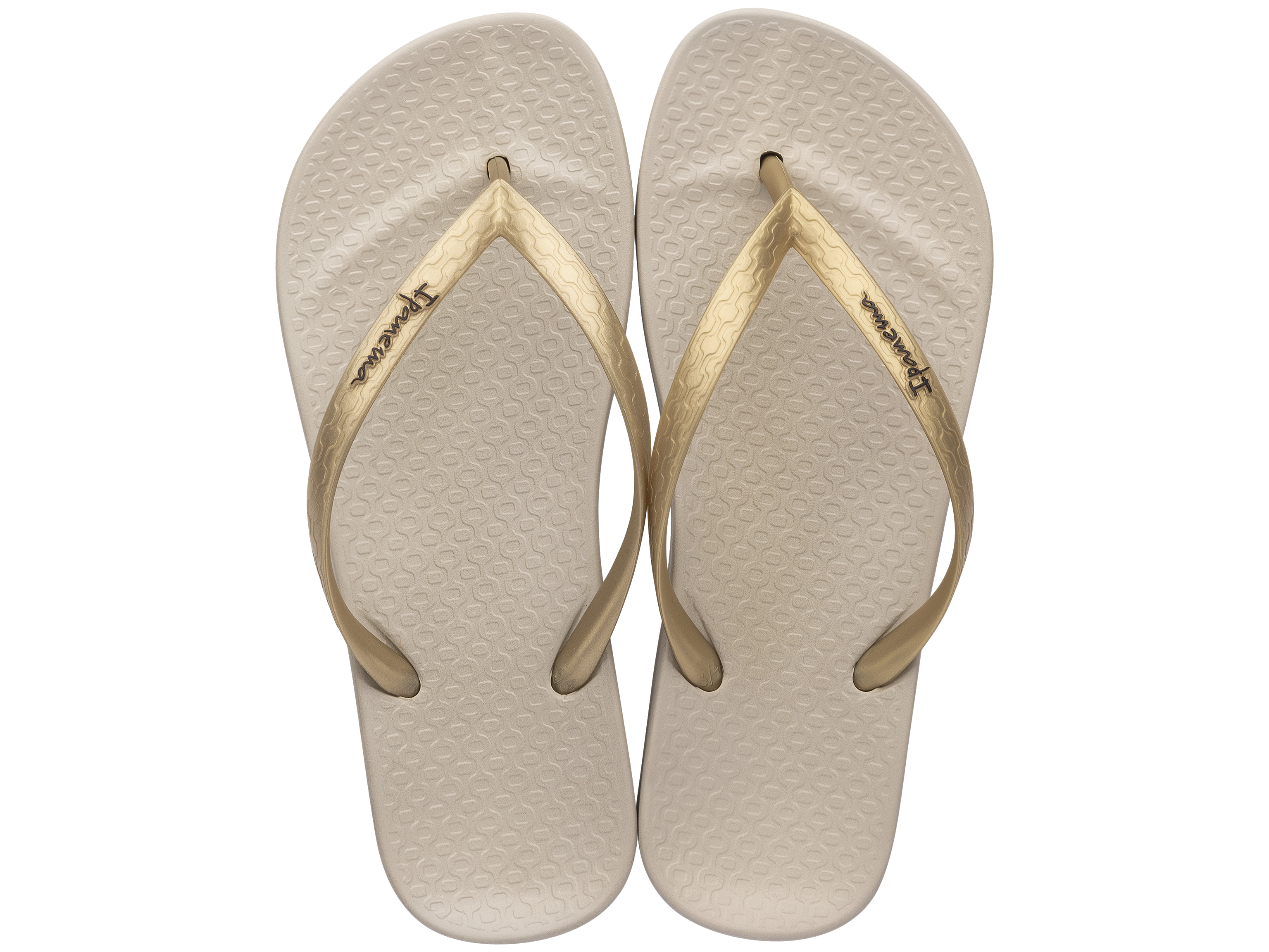 IPANEMA Ženske japanke Anatomica Tan Fem zlatne | Online prodaja ...
