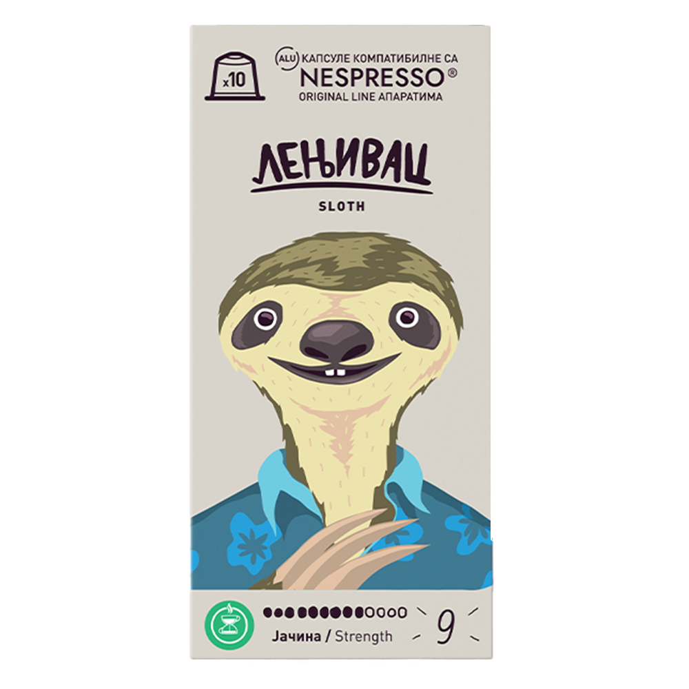 Kilo Coffee Roasters Kapsule za kafu Lenjivac, 10 kapsula | Online ...