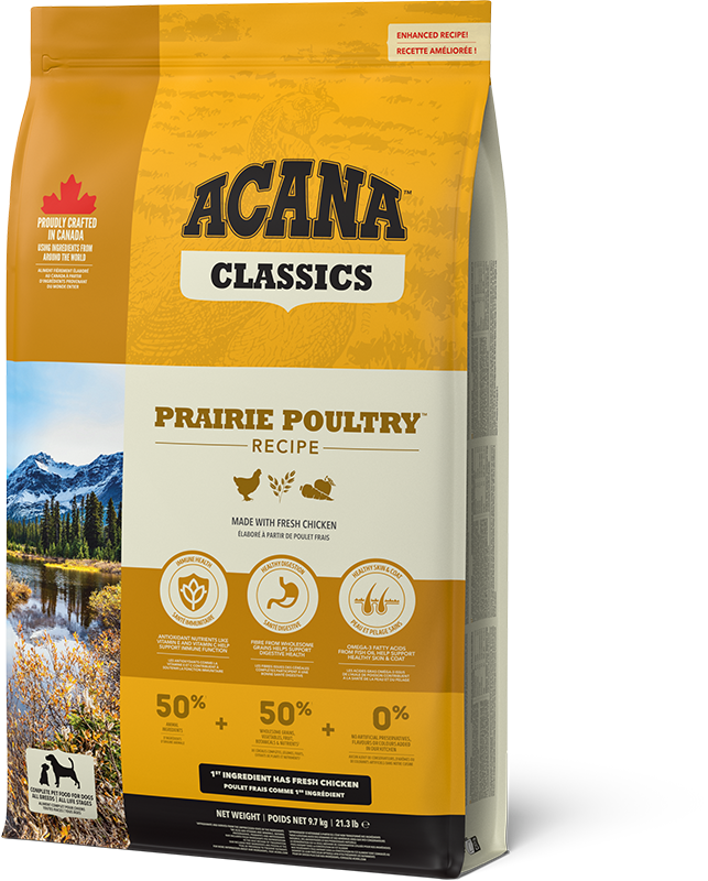 ACANA Suva hrana za pse Prairie Poultry, 9.7kg | Online prodaja | Ananas