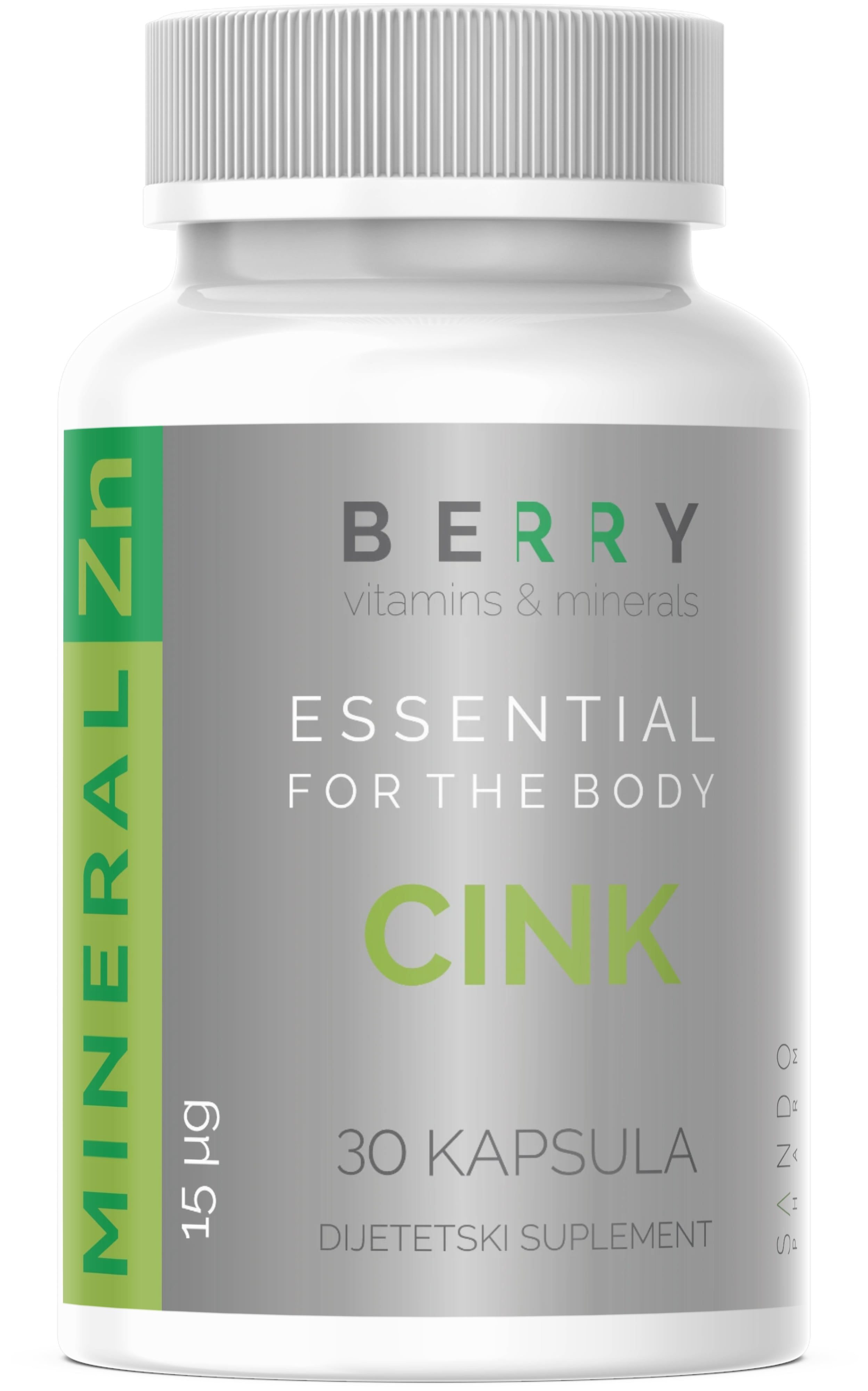 BERRY HEALTH Cink, 30 kapsula | Online prodaja | Ananas