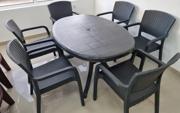 Sanja Ippi Baštenski set Verolando Sto Orlando 140x100cm i 6 stolice ...