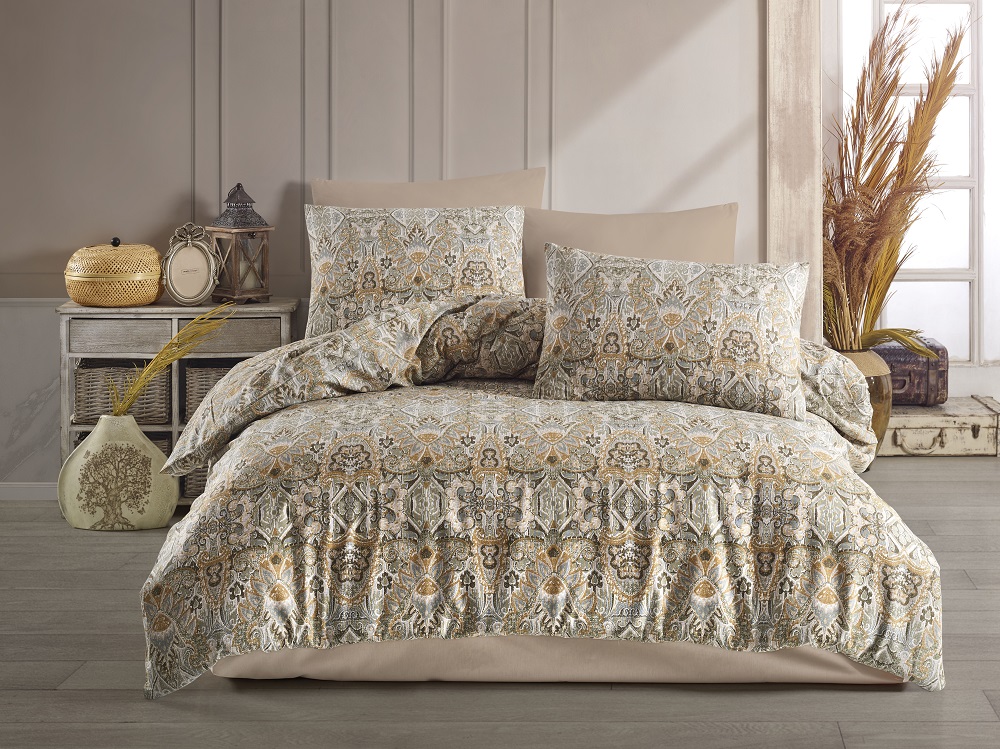 COMODITA HOME Сет Единечни Постелнини Ezra Beige | Најголема онлајн продавница во Македонија ...