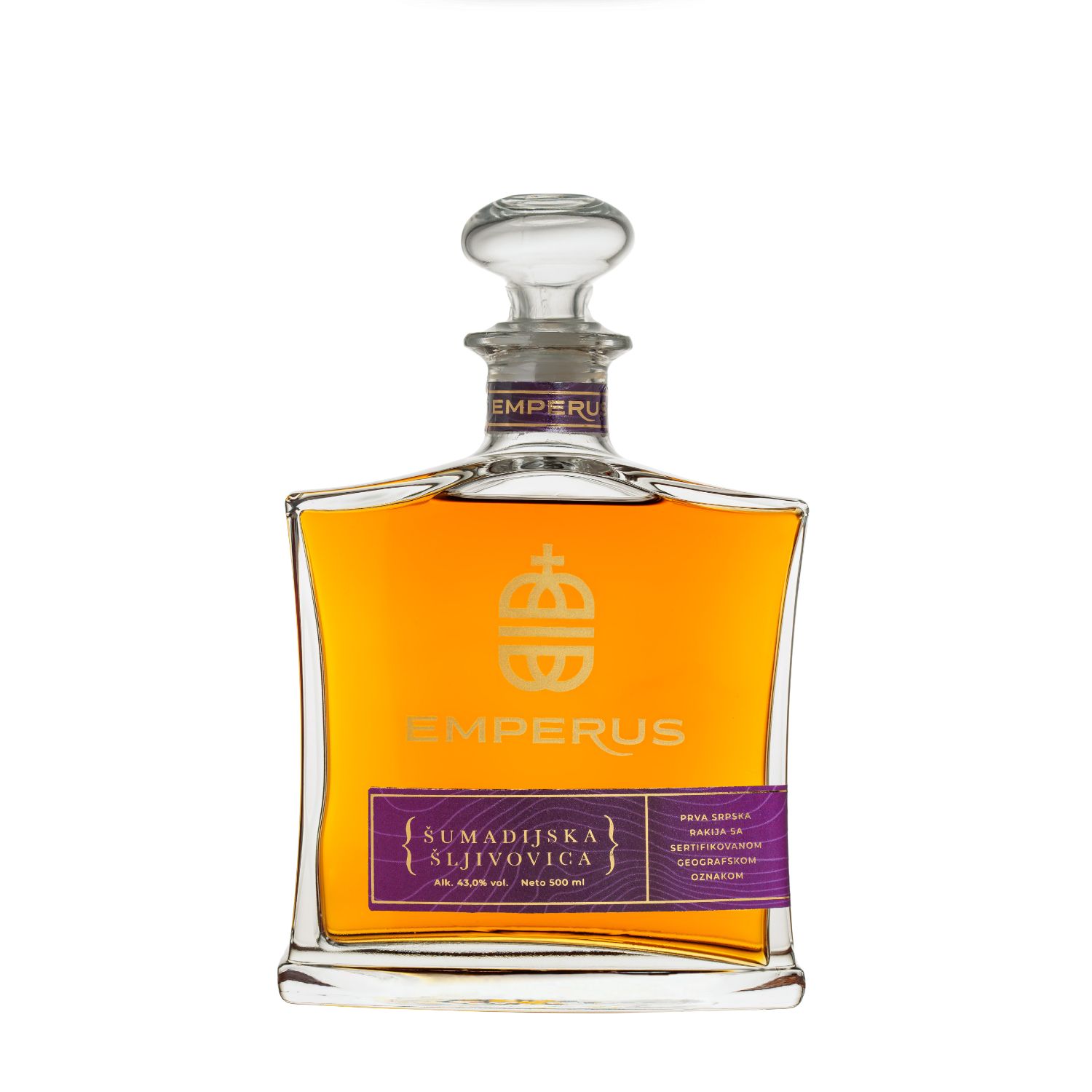 Emperus Rakija Premium, Šumadijska Šljivovica, 0.5l | Online prodaja ...