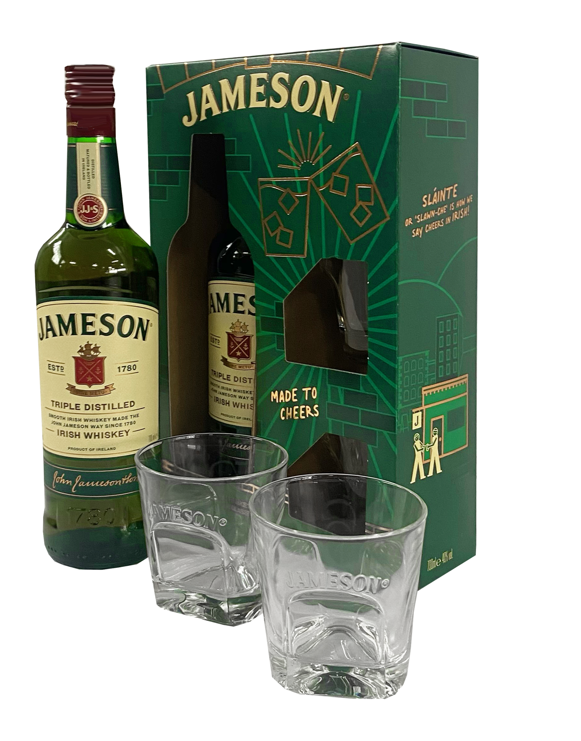 JAMESON viski + 2 čaše, 0,7 l | Online prodaja | Ananas BiH