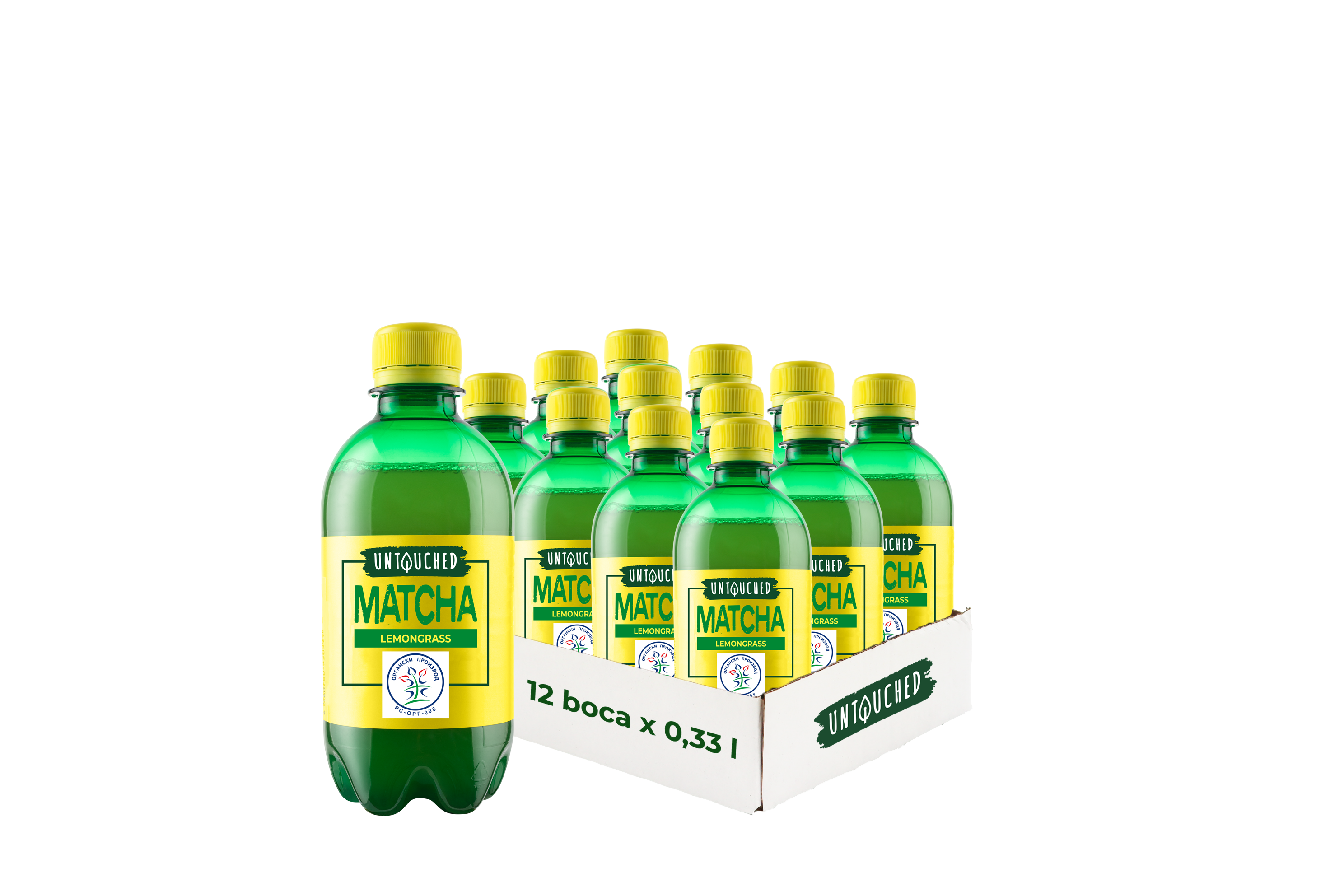 Untouched Matcha Citrusgrass 0.33l, 12 komada | Online prodaja | Ananas