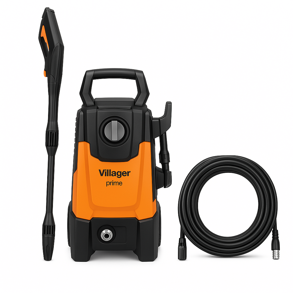 Villager Машина за Перење под Притисок VHW 71 Prime – 1400W, 70–105 bar, проток 7,1 l/min, црево ...