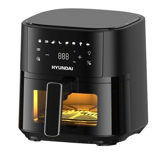 Фритеза nа Воздух Со Прозорец 1500w 4l Hy-415a-w Hyundai | Најголема ...