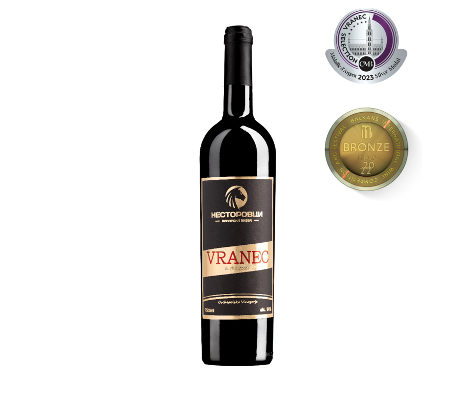 НЕСТОРОВЦИ Црвено вино VRANEC 0.75L | Најголема онлајн продавница во ...